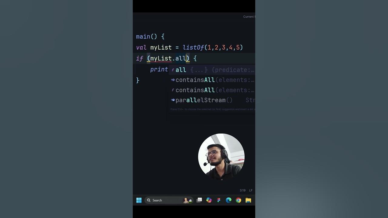 Kotlin Hacks 03 Coding Kotlin Kotlintutorils Programming Youtube