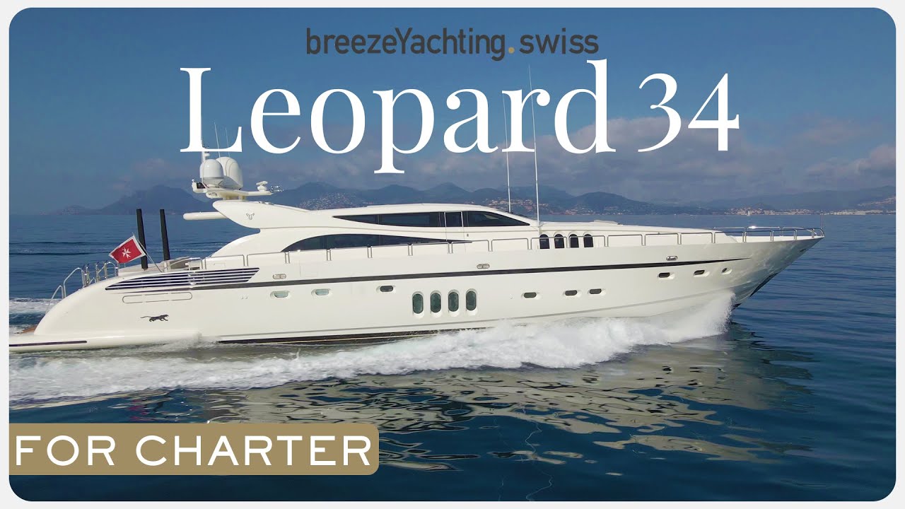 2008 Leopard 34m 'The LEOPARD' for charter - YouTube