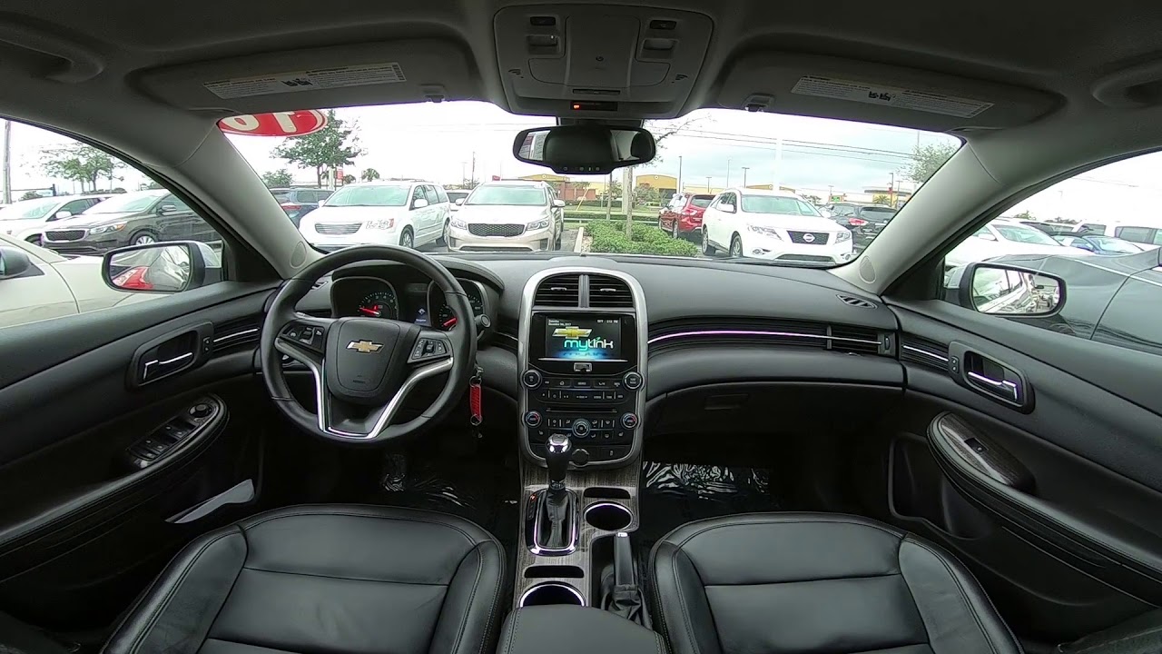 2016 Malibu Redesign Interior