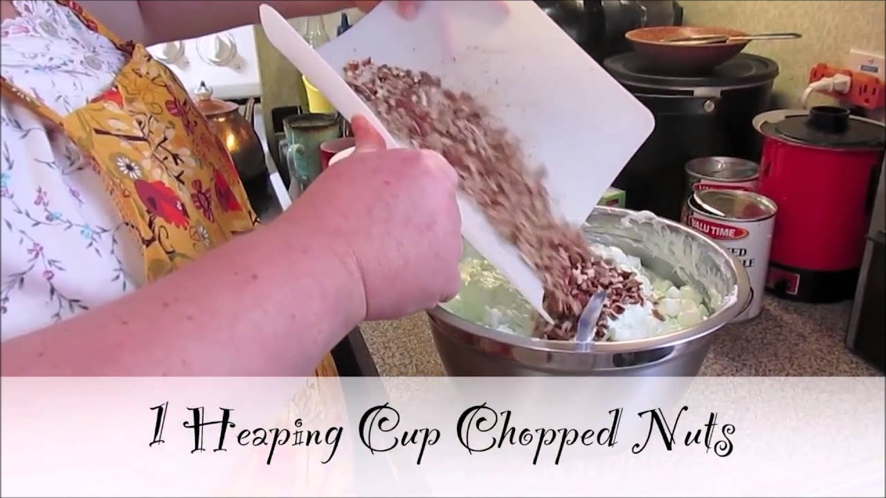 Simply Sara - Watergate Salad [Original Version] - YouTube