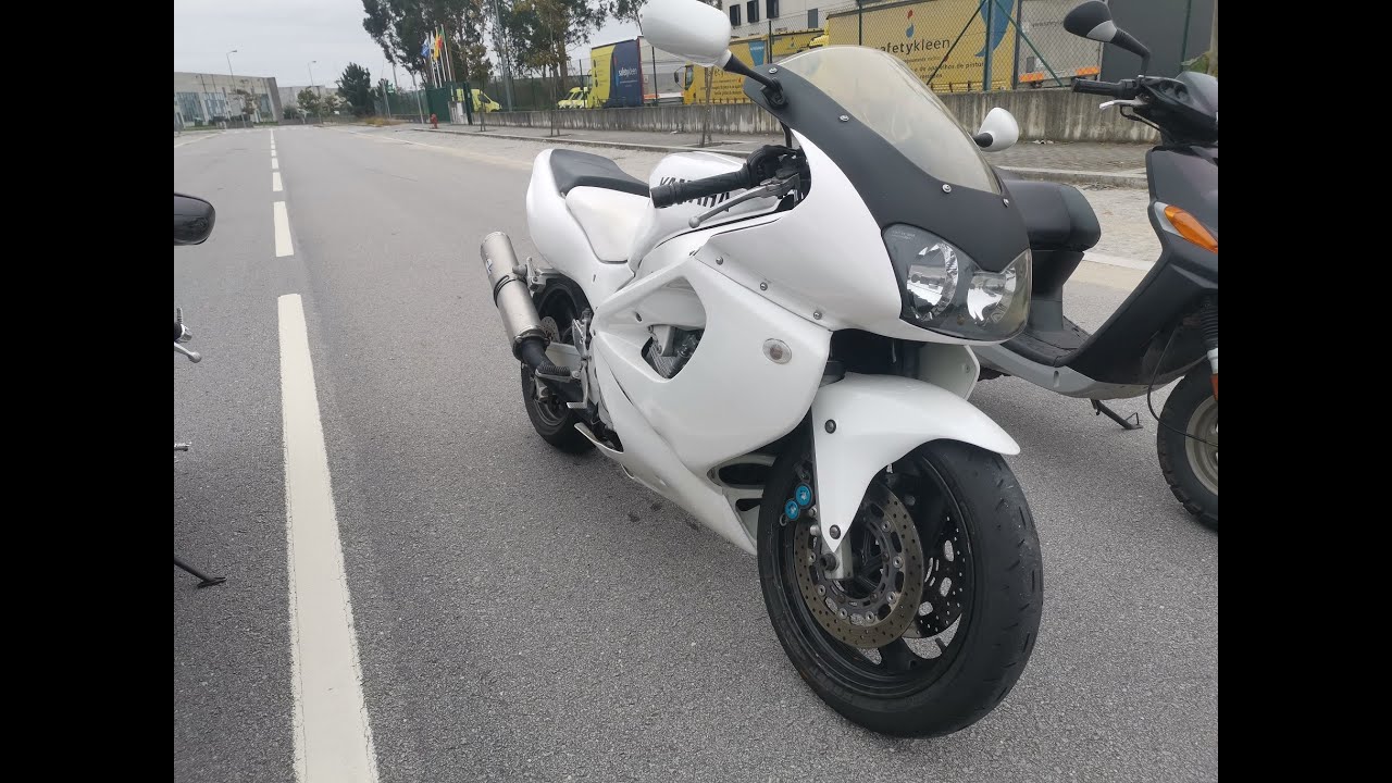 Yamaha YZF 1000R ThunderAce - Exhaust Leovince SBK L - YouTube