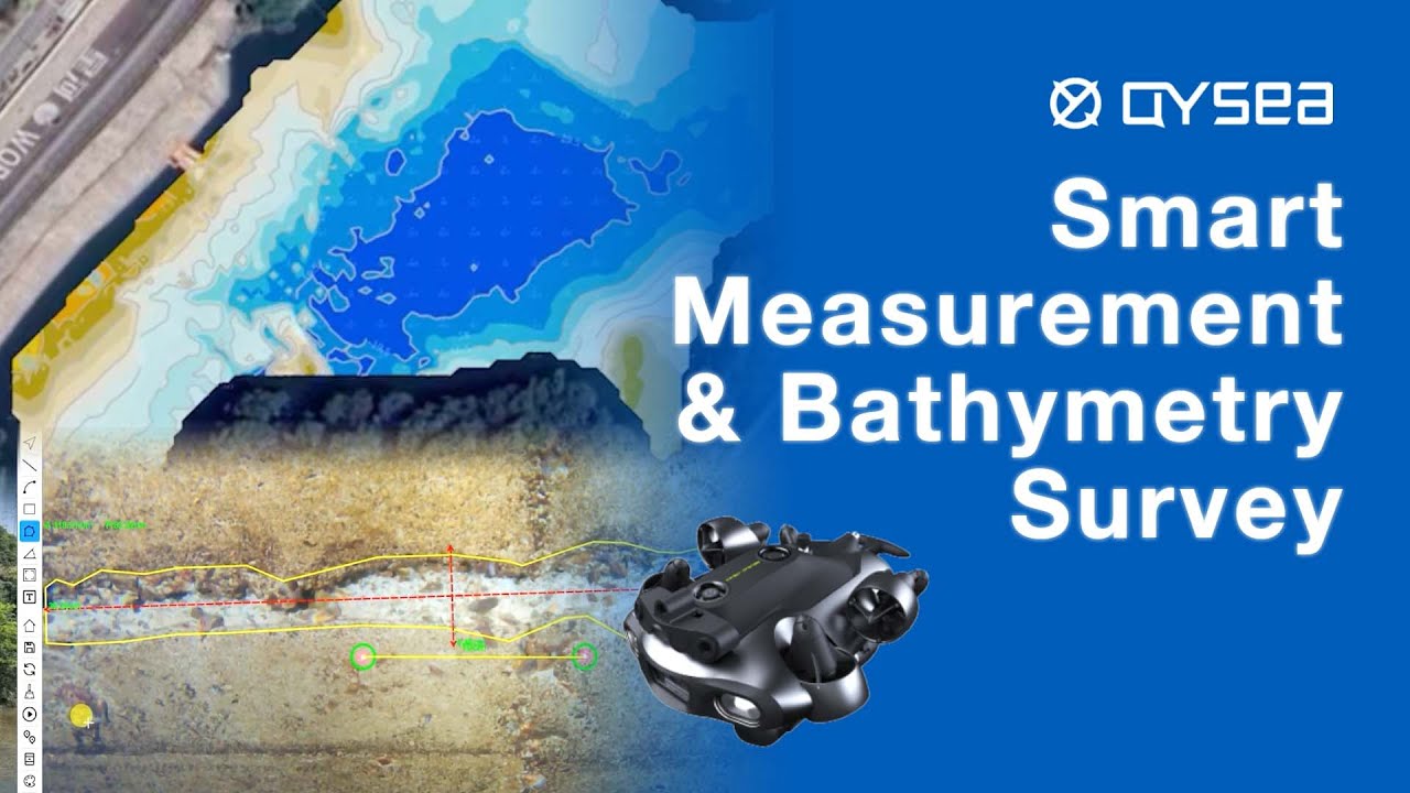 Smart Measurements & Bathymetric Surveys | FIFISH AI ROV - YouTube