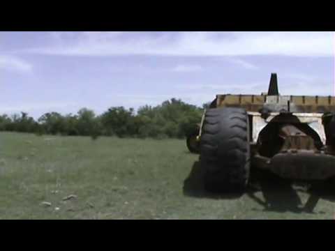 CAT DW20 Scraper Road Trip - YouTube