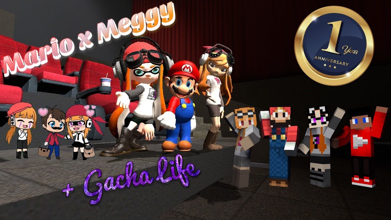 SMG4: Mario x Meggy 1 - YEAR ANNIVERSARY! (AMV) SlideShow Shipping ...