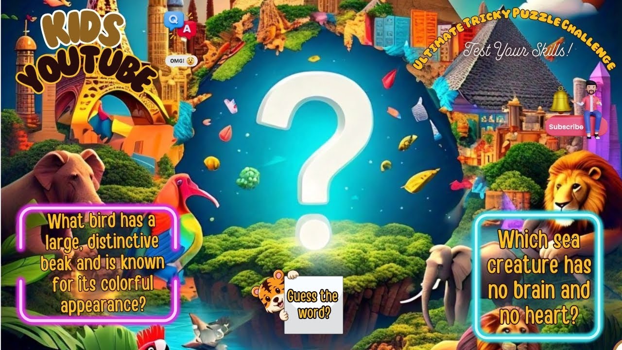The Ultimate Brain Teaser: Objects, Words, and Choices! @brainybedtime ...
