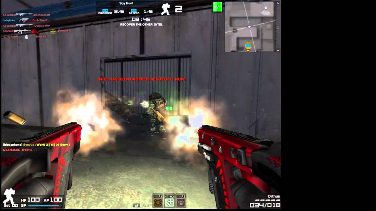 combat arms oil rig spy hunt - YouTube