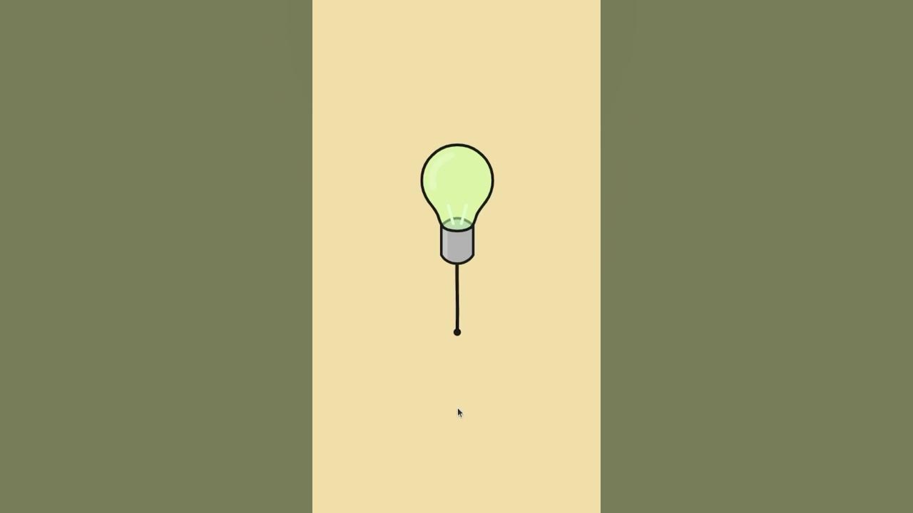 Light Bulb Animation Using Html Css Canvas Coding Viral Trending Design 529 Css Html