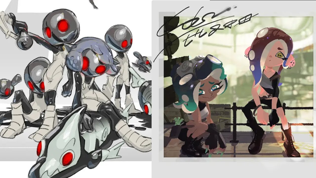 NEW Side Order LORE Ft AGENT 4 & ACHT! - Splatoon 3 - YouTube