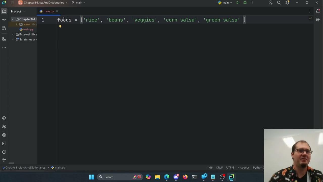CIS 1501 - CS 1 for Data Scientists ( Python ) - Fall 2024 - Lists - YouTube