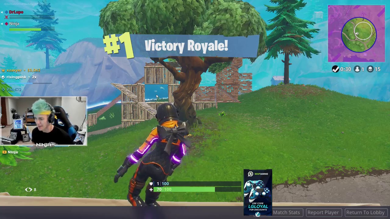 Ninja Freestyle Rap To Wiggle Emote | Fortnite - YouTube