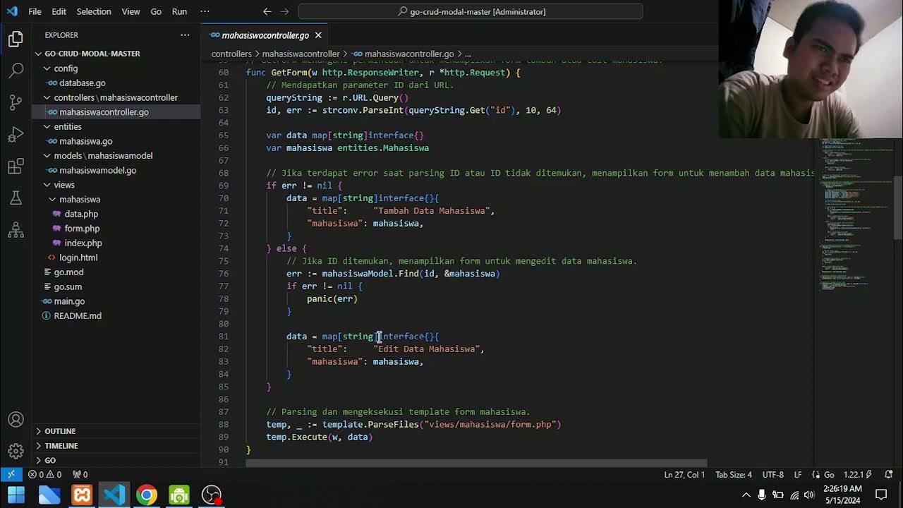Tutorial CRUD dengan Golang, AJAX, PHP, dan jQuery - YouTube