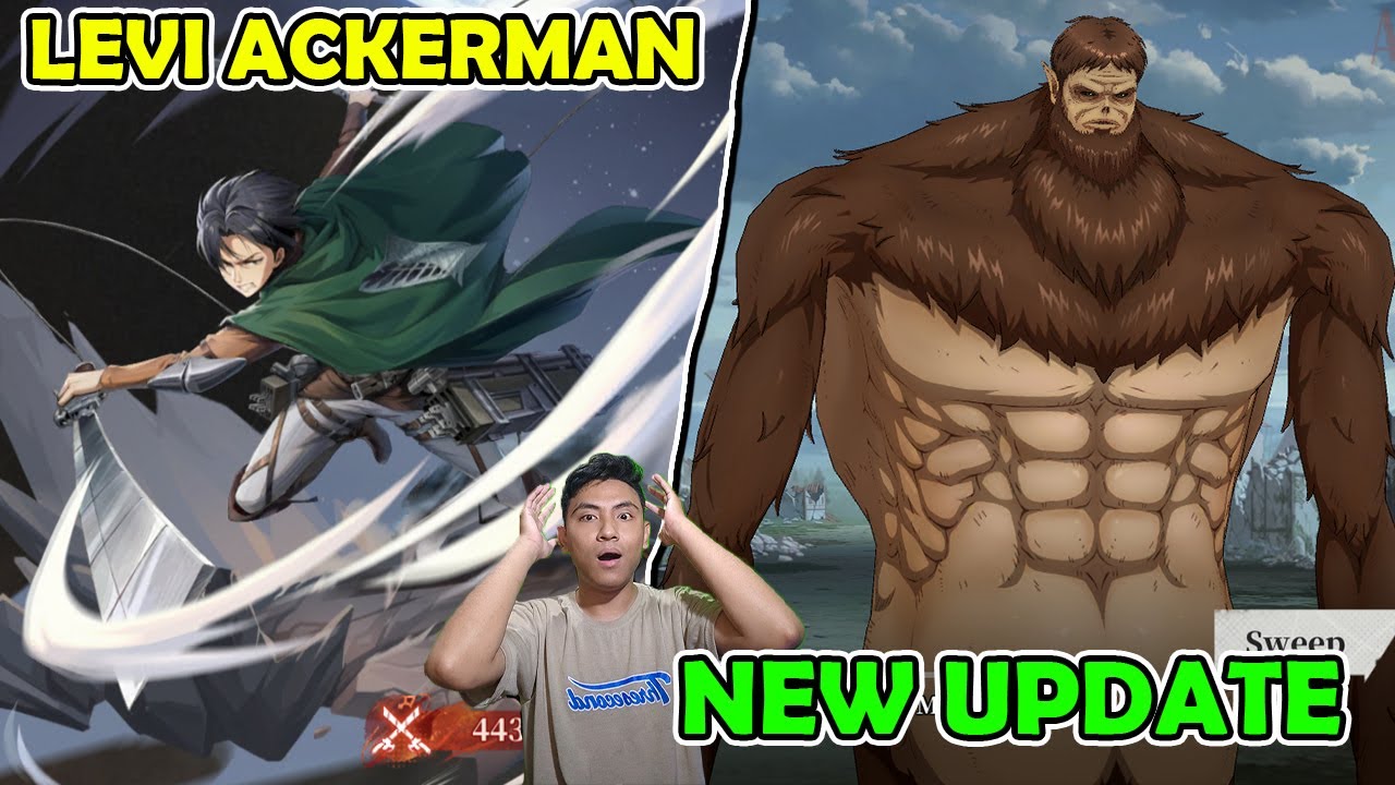 UPDATE TERBARU MAKIN KEREN ! NEW LEVI ACKERMAN Limited + Boss Battle ...