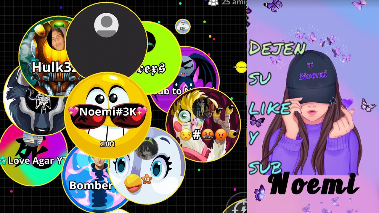 💖AGAR.IO💖 |🔴USE TAG: 💖Noemi#Live💖 {US-EAST 1} #agaio #agariomobile # ...