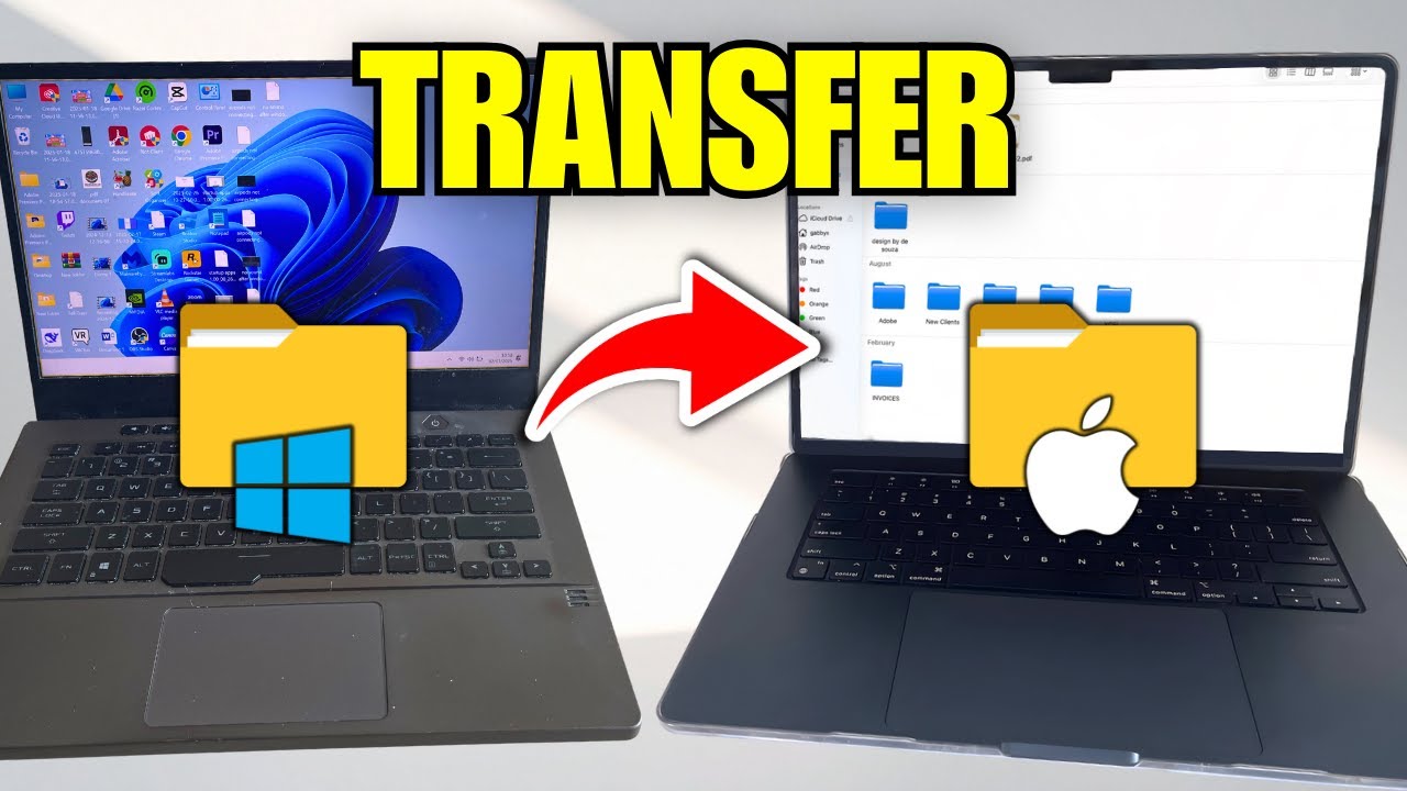 How To Transfer Files Between Mac & Windows PC - YouTube