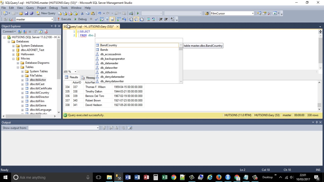 11. Getting External Data - Connecting R to SQL - YouTube