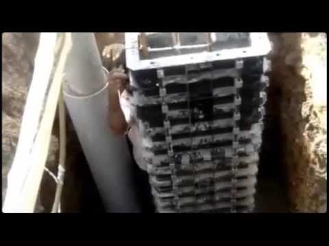 Plastic column formwork for concrete column (Created with Magisto ...