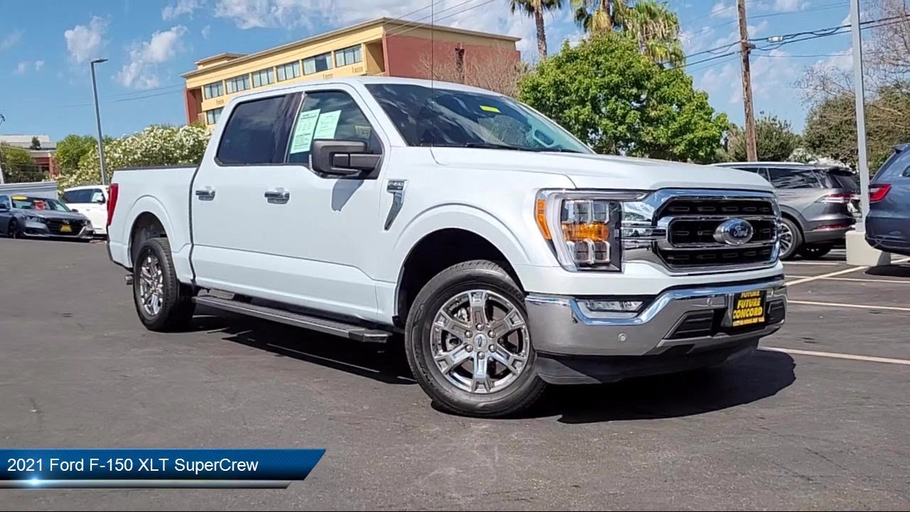 2021 Ford F-150 XLT SuperCrew Concord Vallejo Fairfield Walnut Creek ...