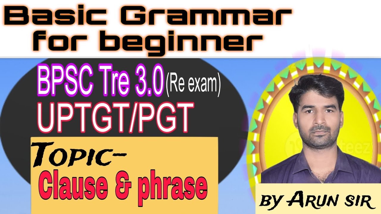 Grammar Mount Topic Phrase And Clause Part 2 Youtube
