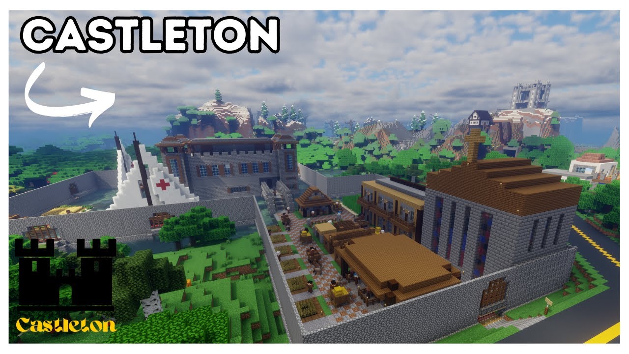 My Oldest Minecraft City EVER! - YouTube
