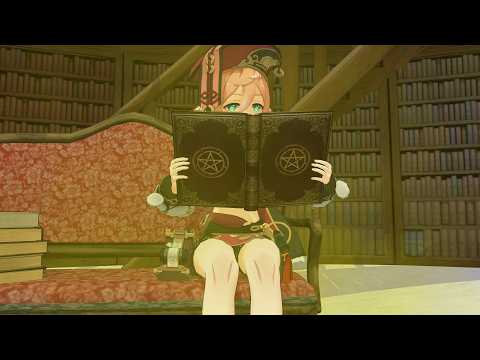 こんな音と臭い…誤算…だった…… (MMD girl's fart)