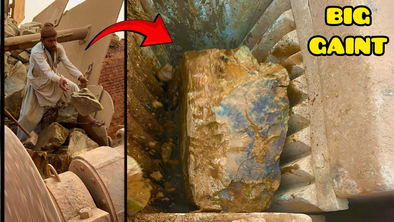 How to Rock Crusher Machine work A Giant in Action”Big Rock Crushing: A ...