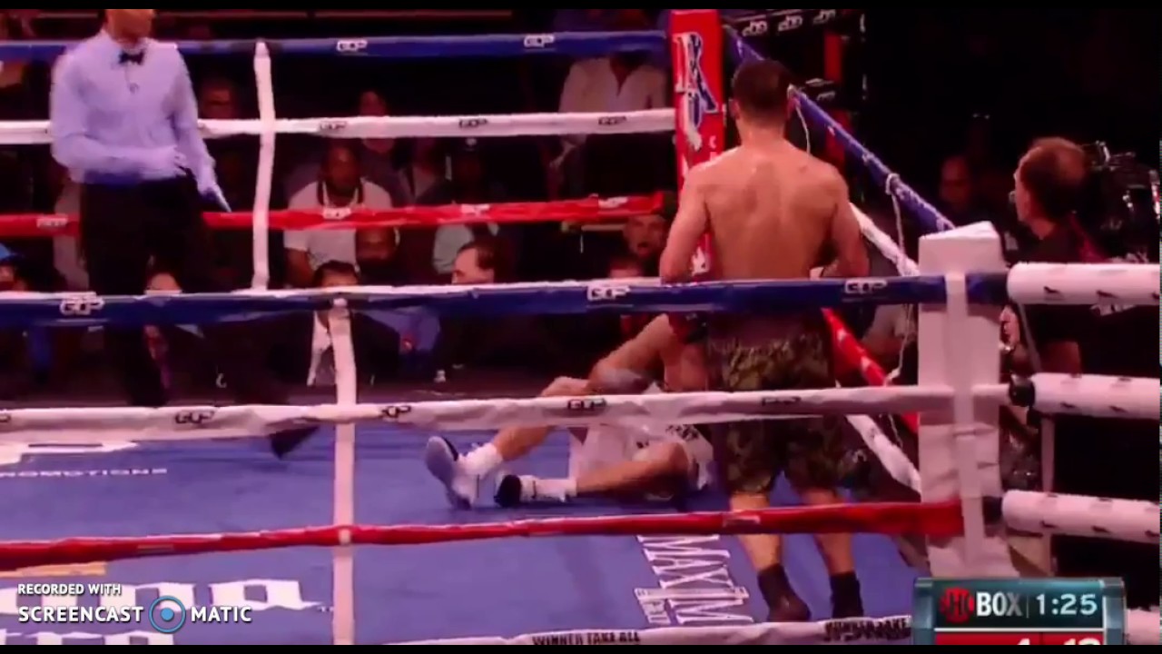 DMITRY BIVOL KNOCKS OUT SAMUEL CLARKSON FIGHT REVIEW WBA INTERIM 175LB ...