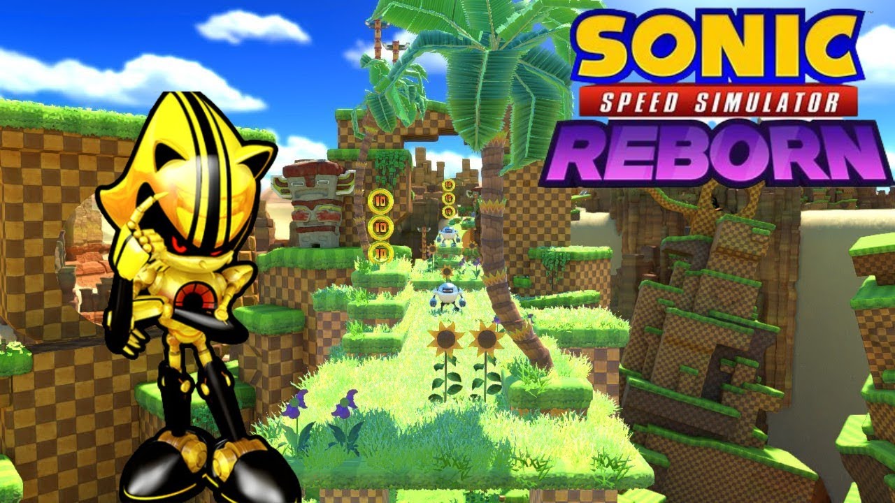 Sonic speed simulator (Golden Metal Sonic 3.0) - YouTube