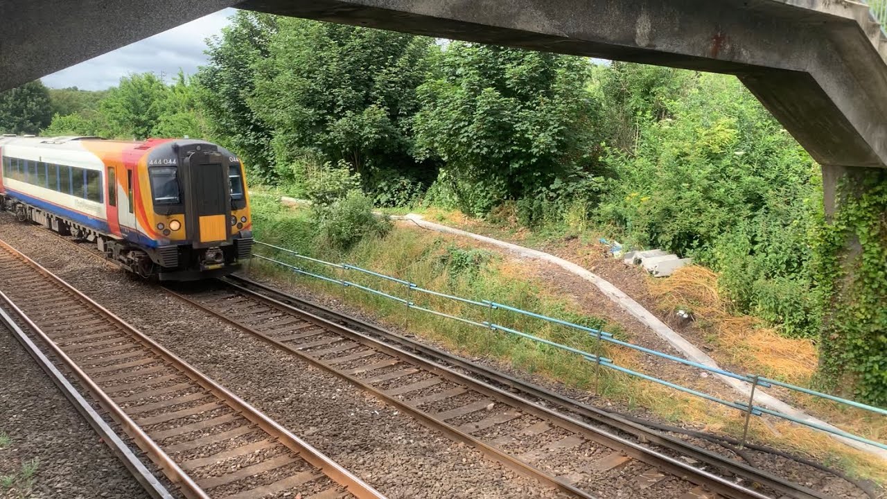 Class 444 Desiro | 444044 + 444021 | South Western Railway - YouTube