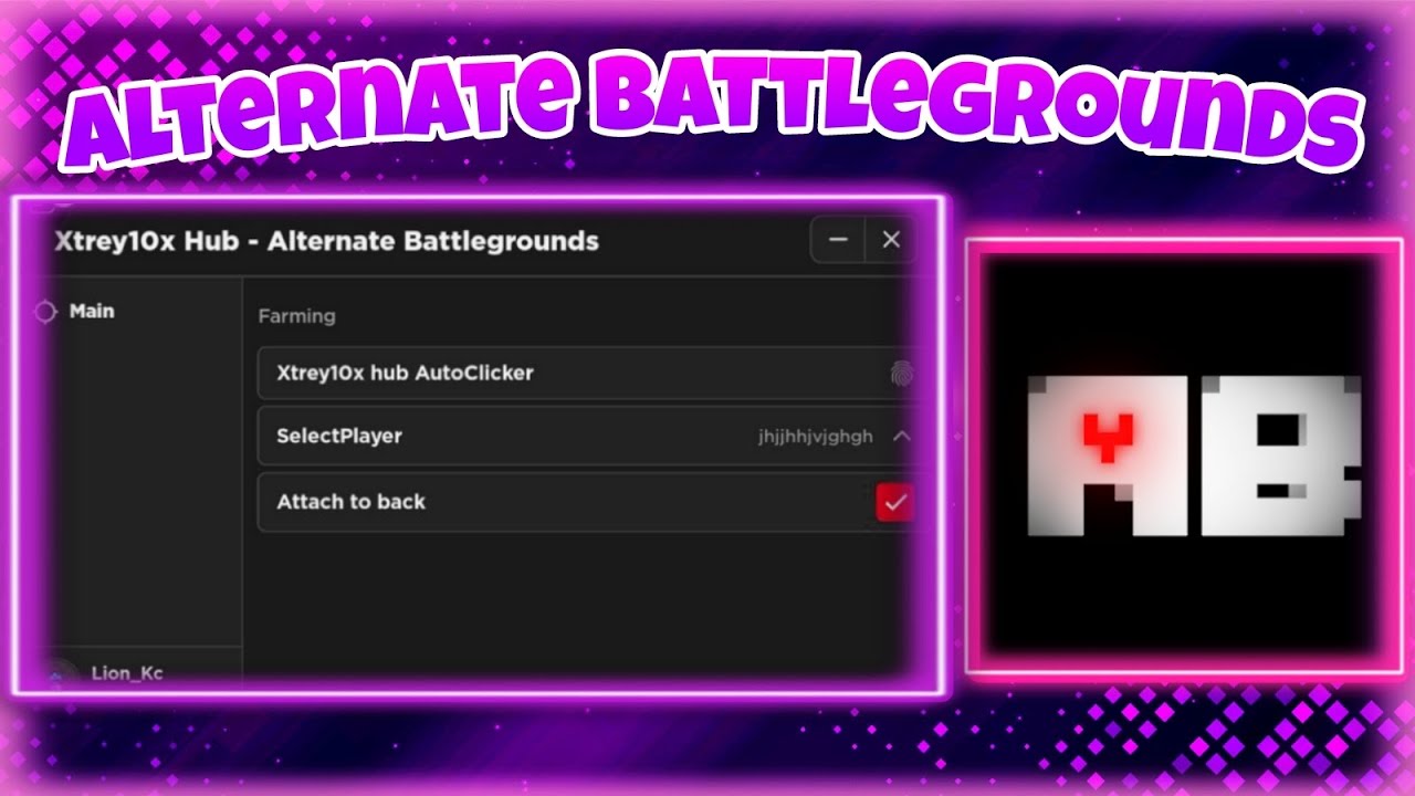 📥Roblox script hack📥|🦴alternate battlegrounds🦴|🔥xtrey10x🔥|mobile/PC ...
