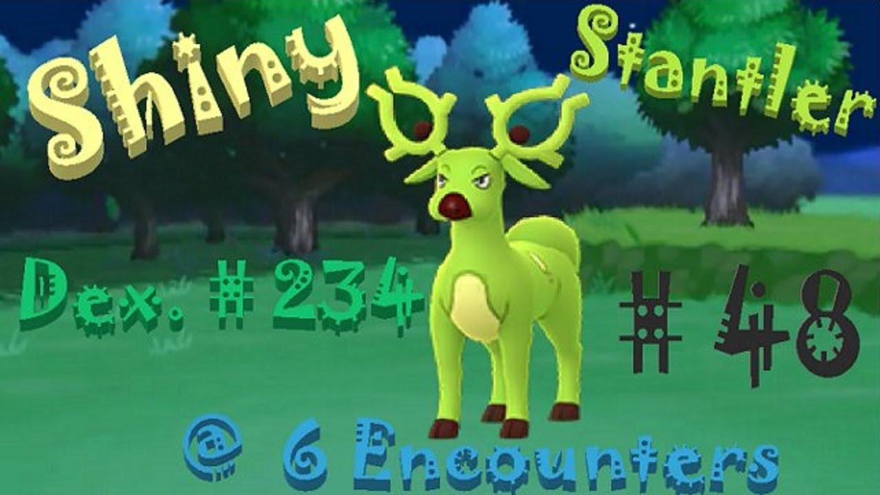 [Pokémon SoulSilver] - Shiny Stantler @ 6 Encounters {Retro Shiny Hunt 48}💖 - YouTube