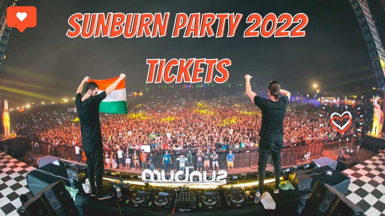 Sunburn Tickets 2022 Goa Full Information | Bookmyshow | Registration ...