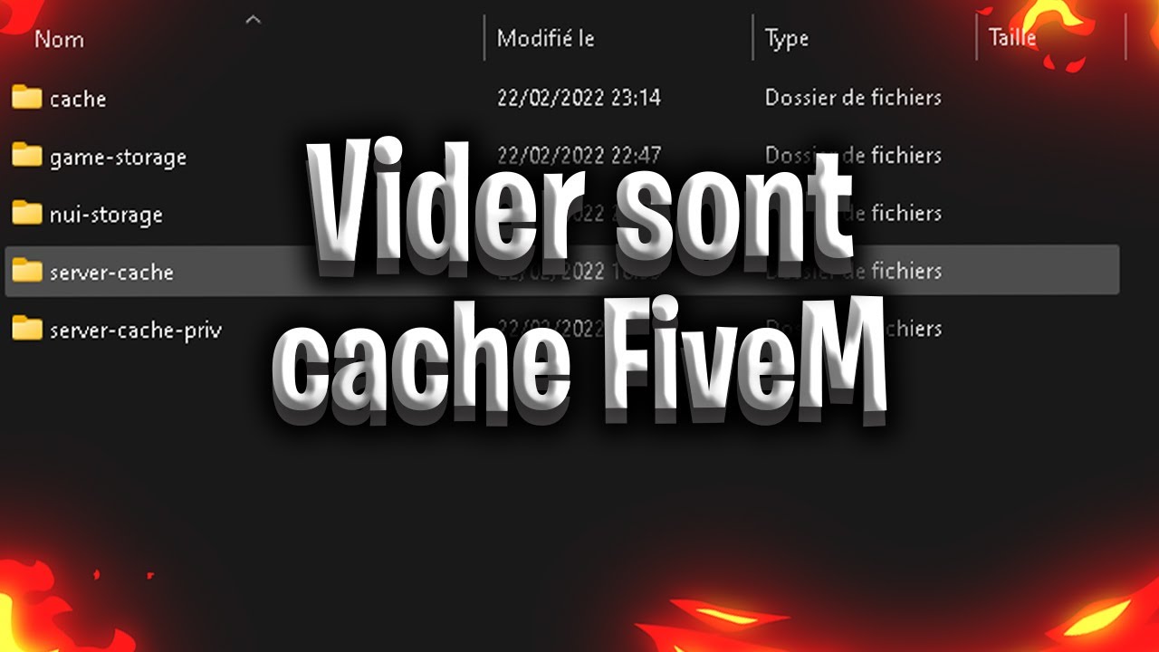 VIDER LE CACHE FIVEM en 2022 ! - GTA RP - YouTube