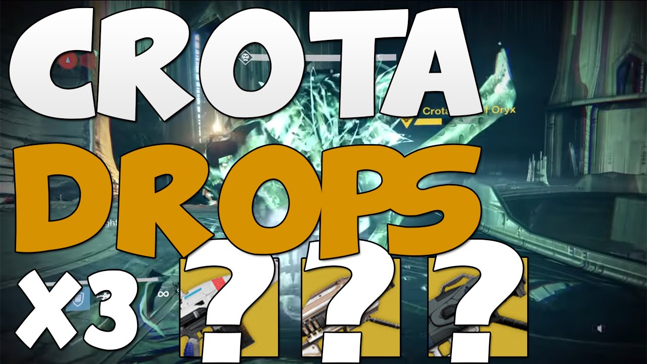 Destiny - Crota Drops x3 (Week 3) - YouTube