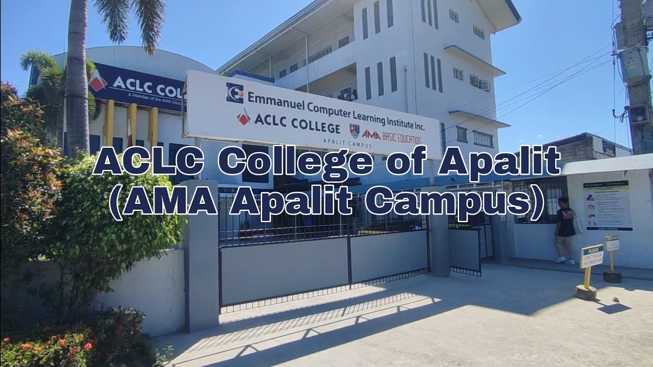 ACLC College of Apalit (AMA Apalit Campus) - YouTube