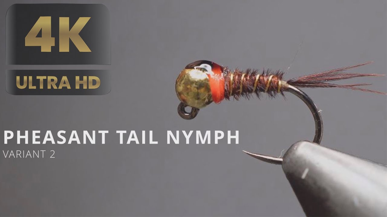 Fly tying: Pheasant Tail Nymph variant 2 - YouTube