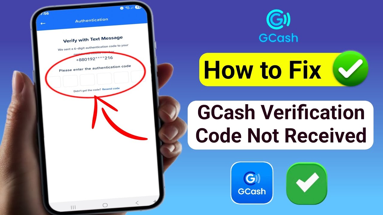 Fix Gcash OTP Code Not Received Problem (New Update) || Can't Receive ...