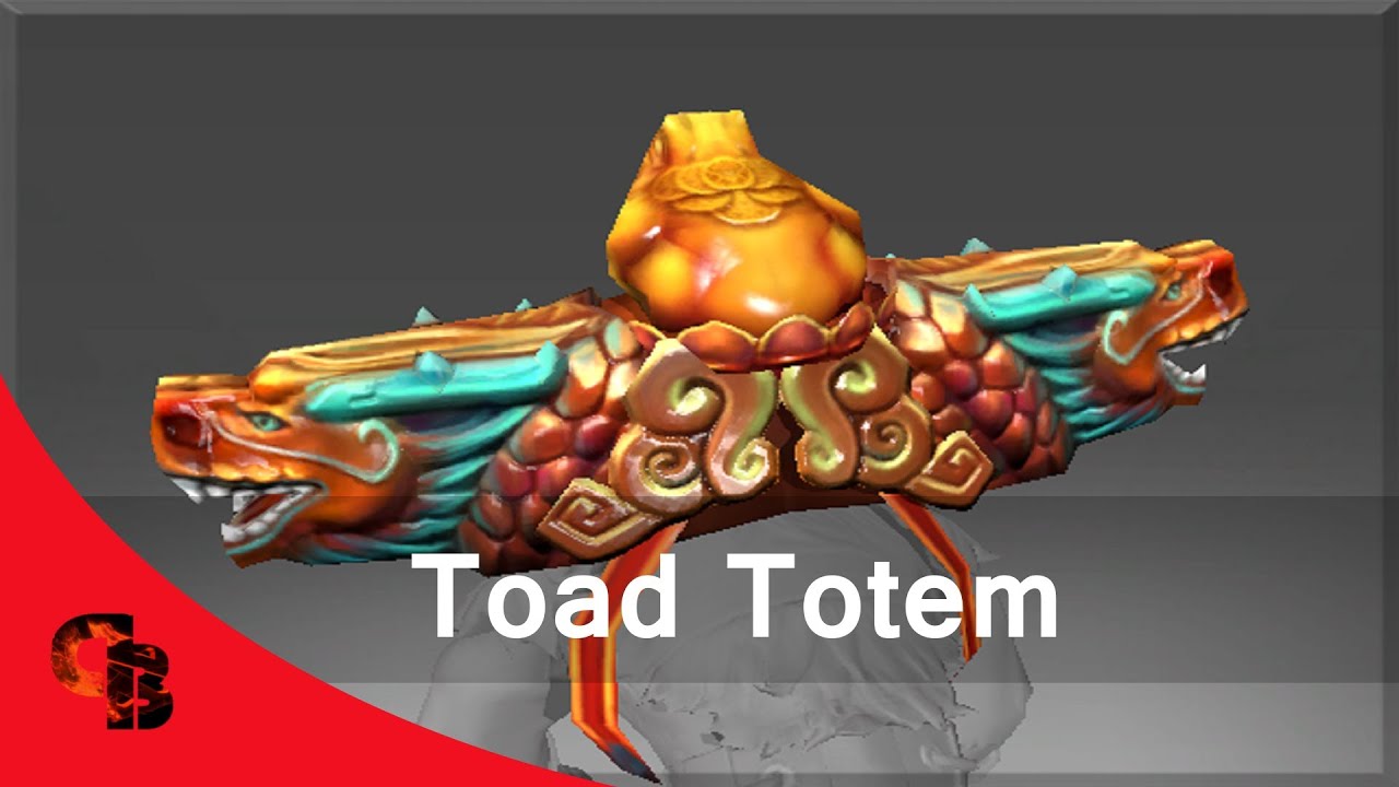 Dota 2: Store - Earthshaker - Toad Totem - YouTube