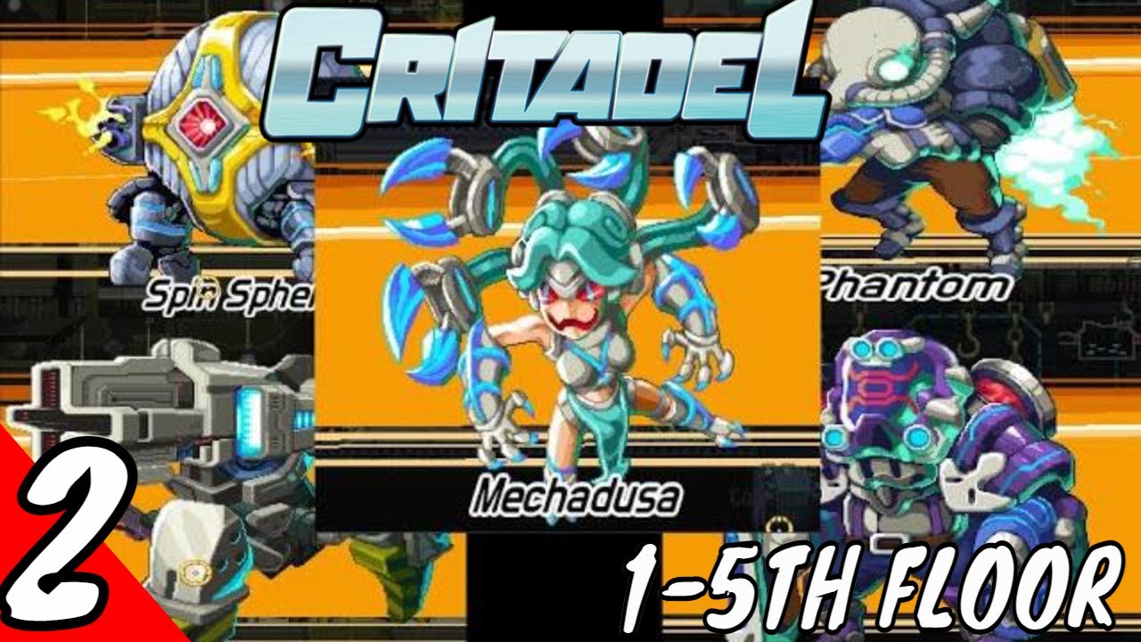 CRITADEL Let's Play Gameplay 2 | 1-5th Floor Run - 2D Run & Gun / Rogue ...