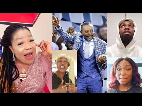 All these things call themselves men of God!! Mama Pat on f!re, Jαbs Pastors, PEP Donkor and others