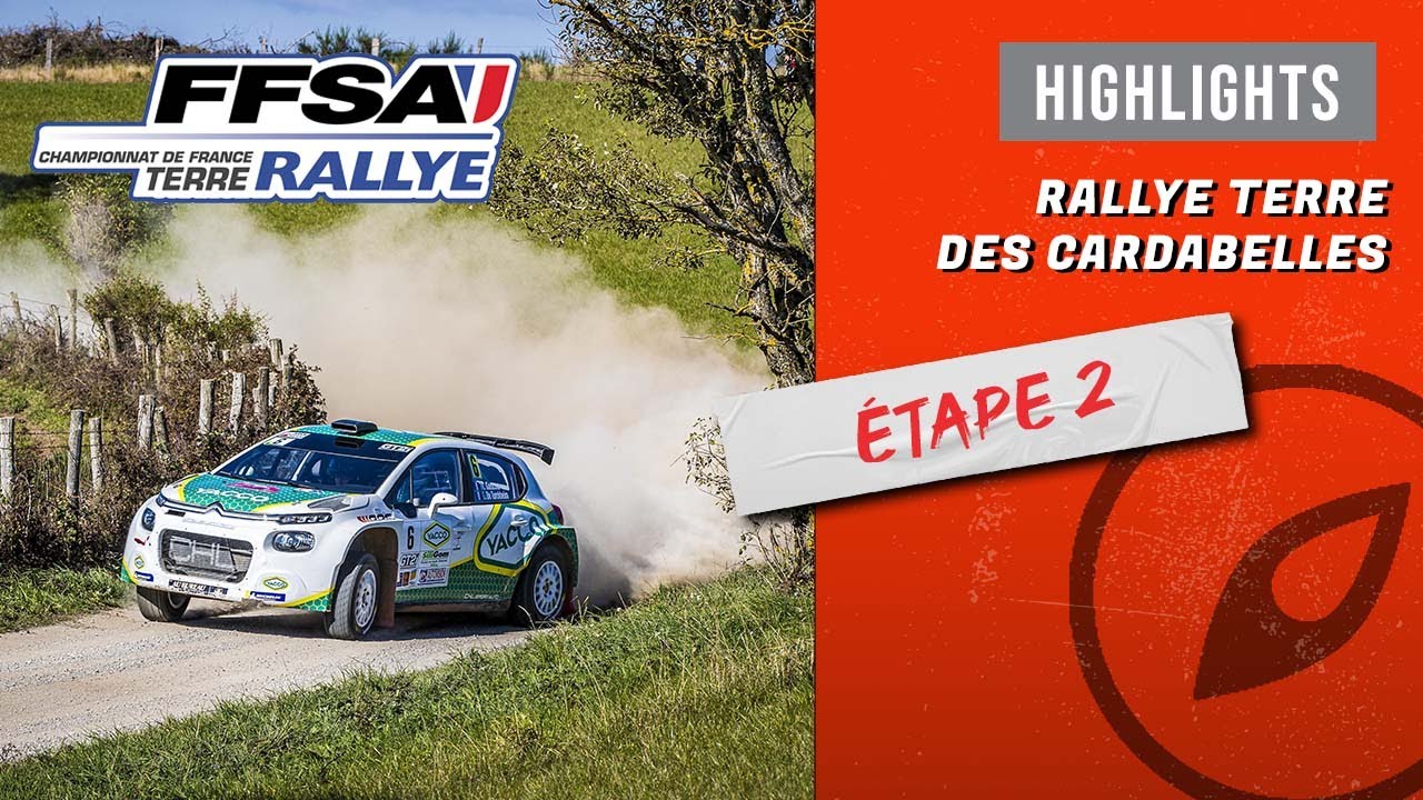 CFRT : Rallye Terre des Cardabelles 2021 - Étape 2 - YouTube