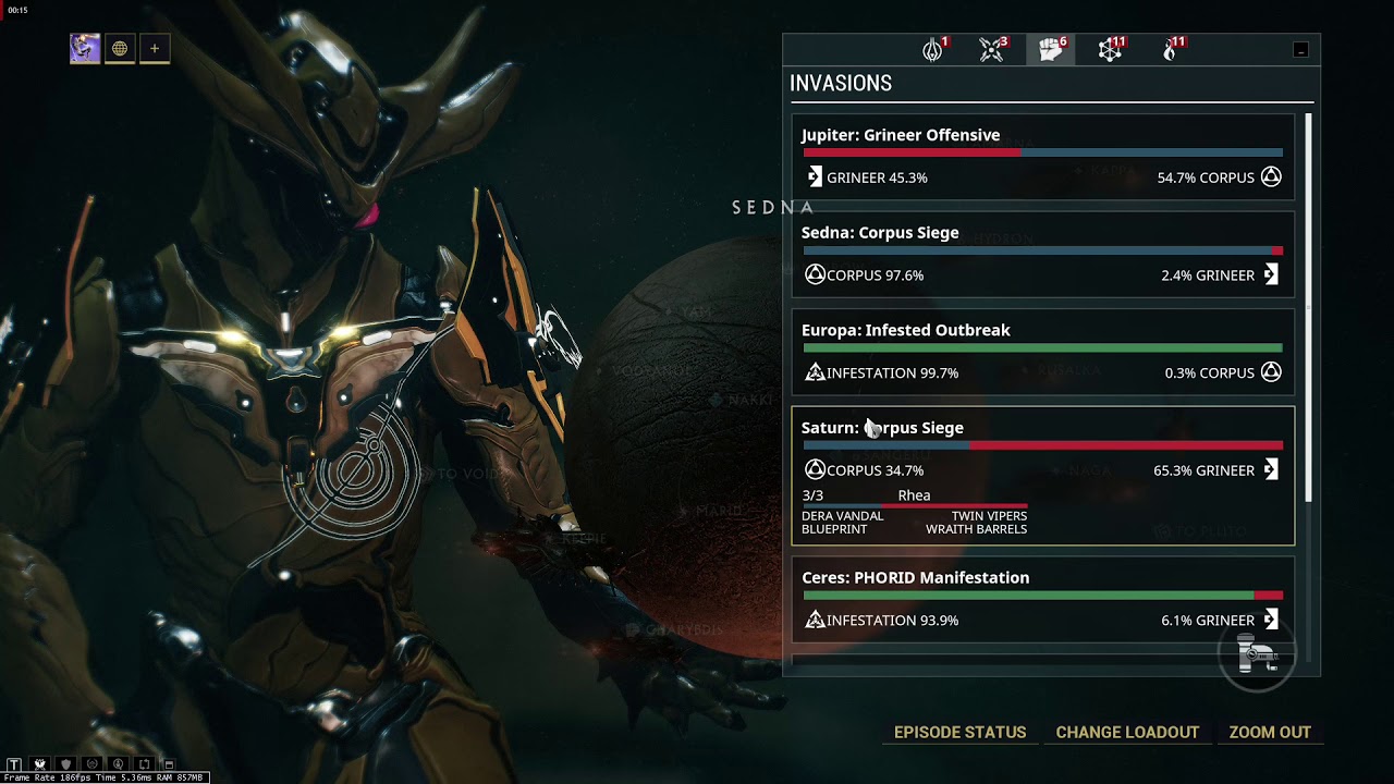 Warframe invasion scrolling bug - YouTube