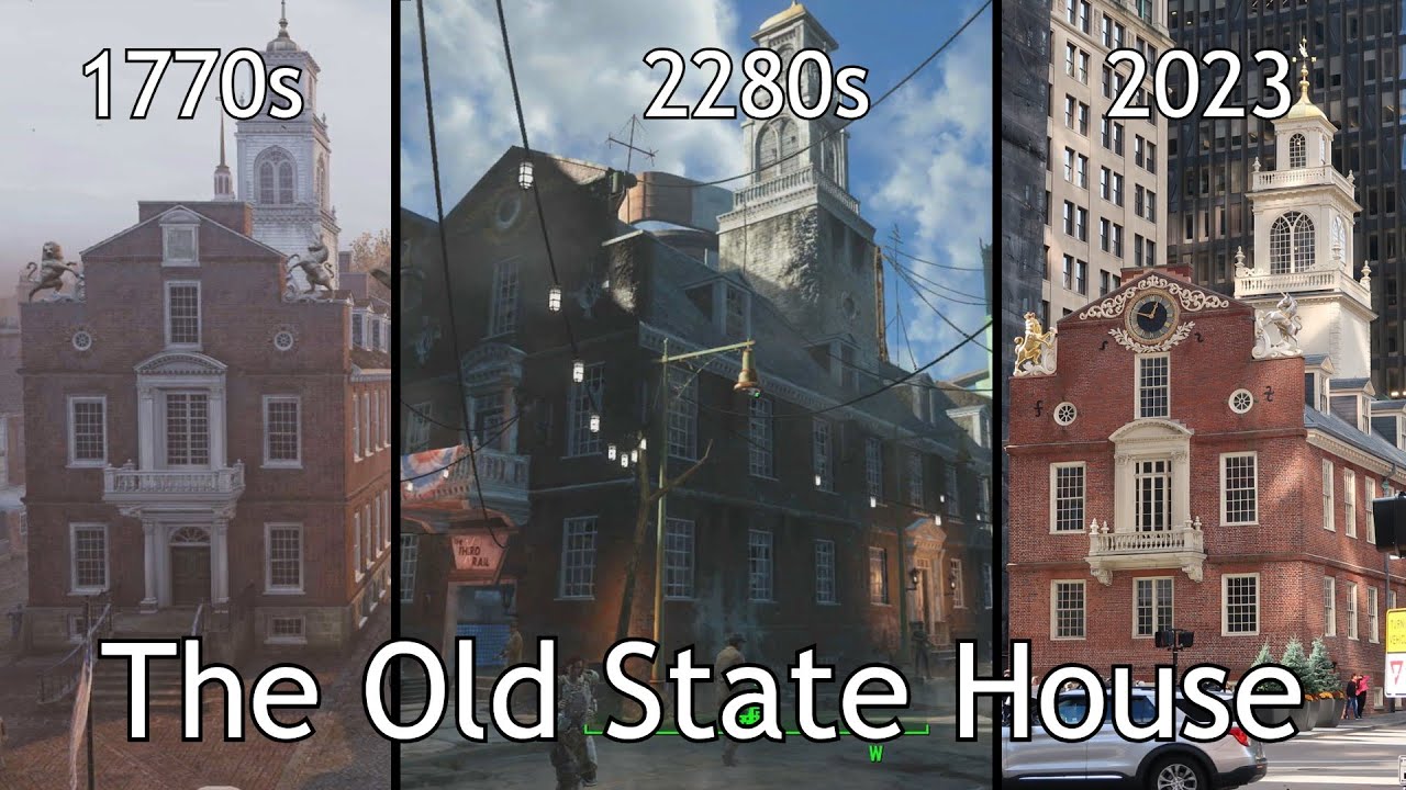 From AC3 to Fallout 4 | The Old State House/Goodneighbor - YouTube