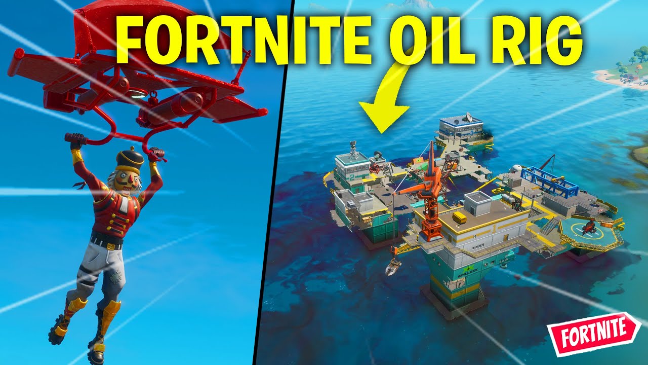UTFORSKAR NYA SPRÄNGDA 'OIL RIG' I FORTNITE! *MAP UPDATE* - YouTube
