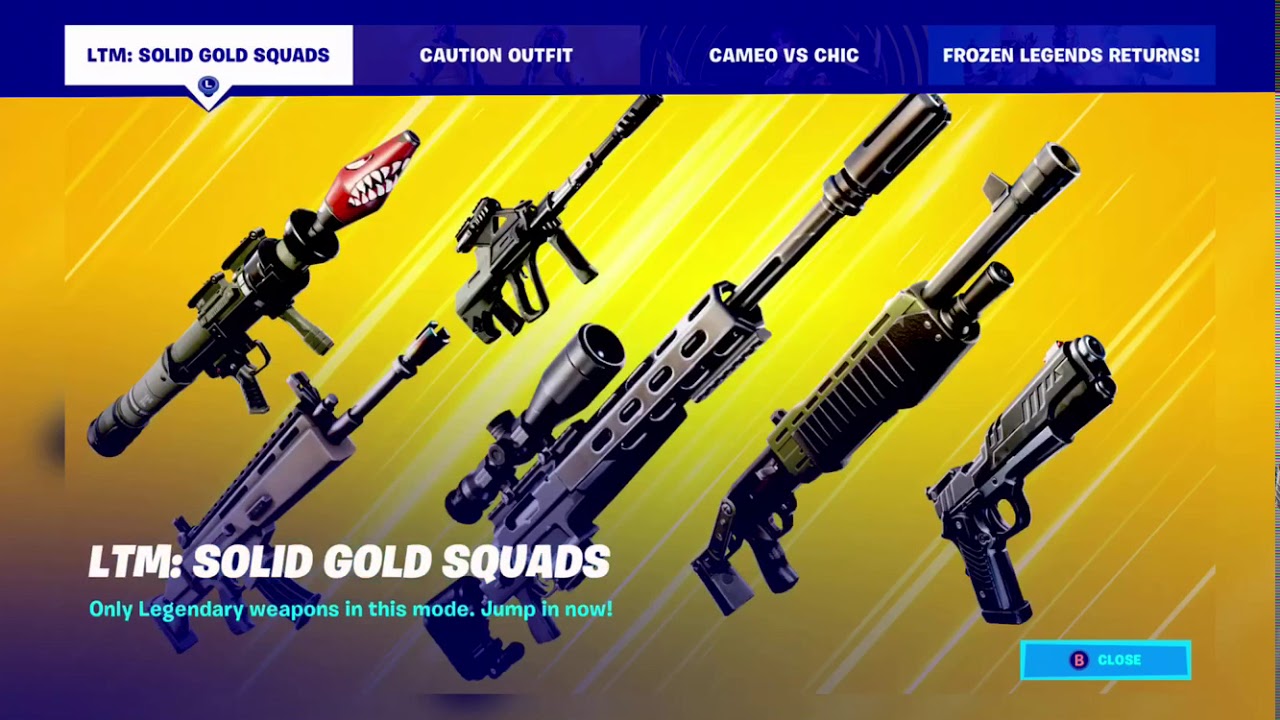 Fortnite Solid Gold and BOX PVP - YouTube