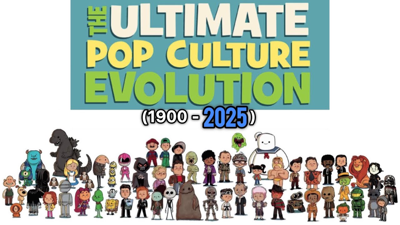 The Ultimate Pop Culture Evolution (1900-2025) - YouTube