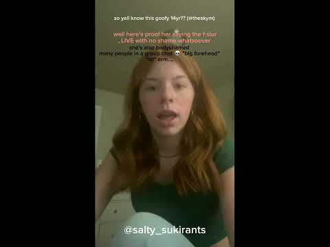 @theskym saying the f slur (vid version..) 💀