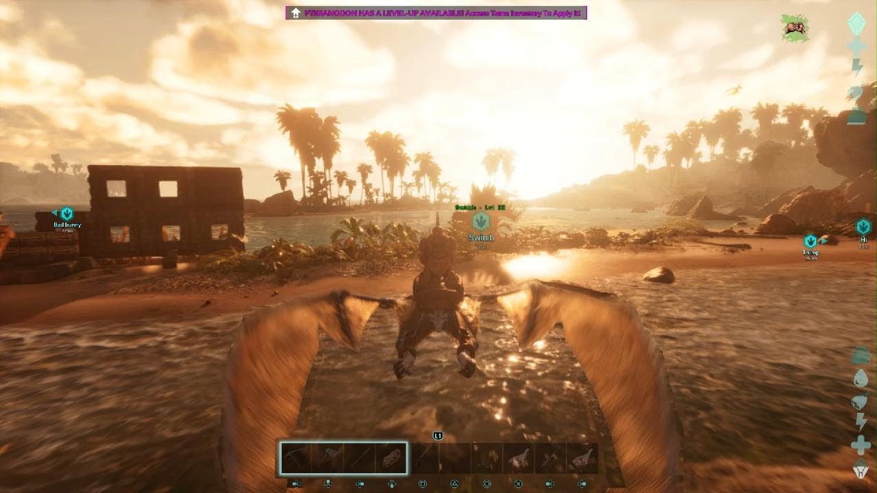 ARK Survival Ascended Pterodactyl to Segasaur - YouTube