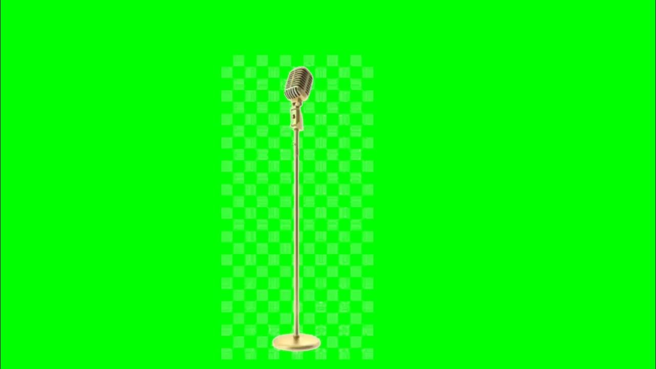 stage mic green screen video background no copyright - YouTube