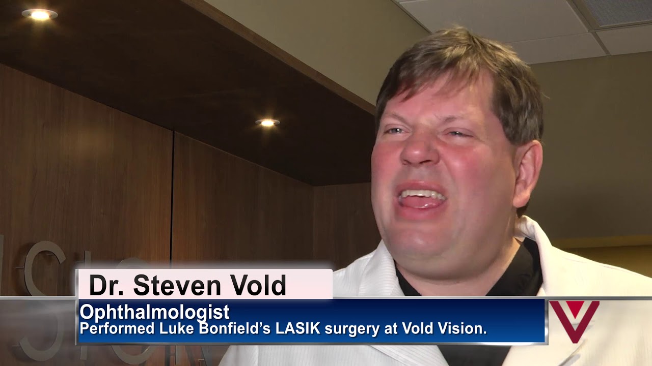 Luke Bonfield, Pro Baseball Player, Speaks with KNWA about LASIK - YouTube