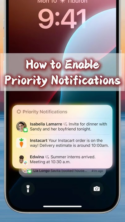 How to Enable Priority Notifications on iPhone | iOS 18.4 Preview 🔥 #shorts - YouTube